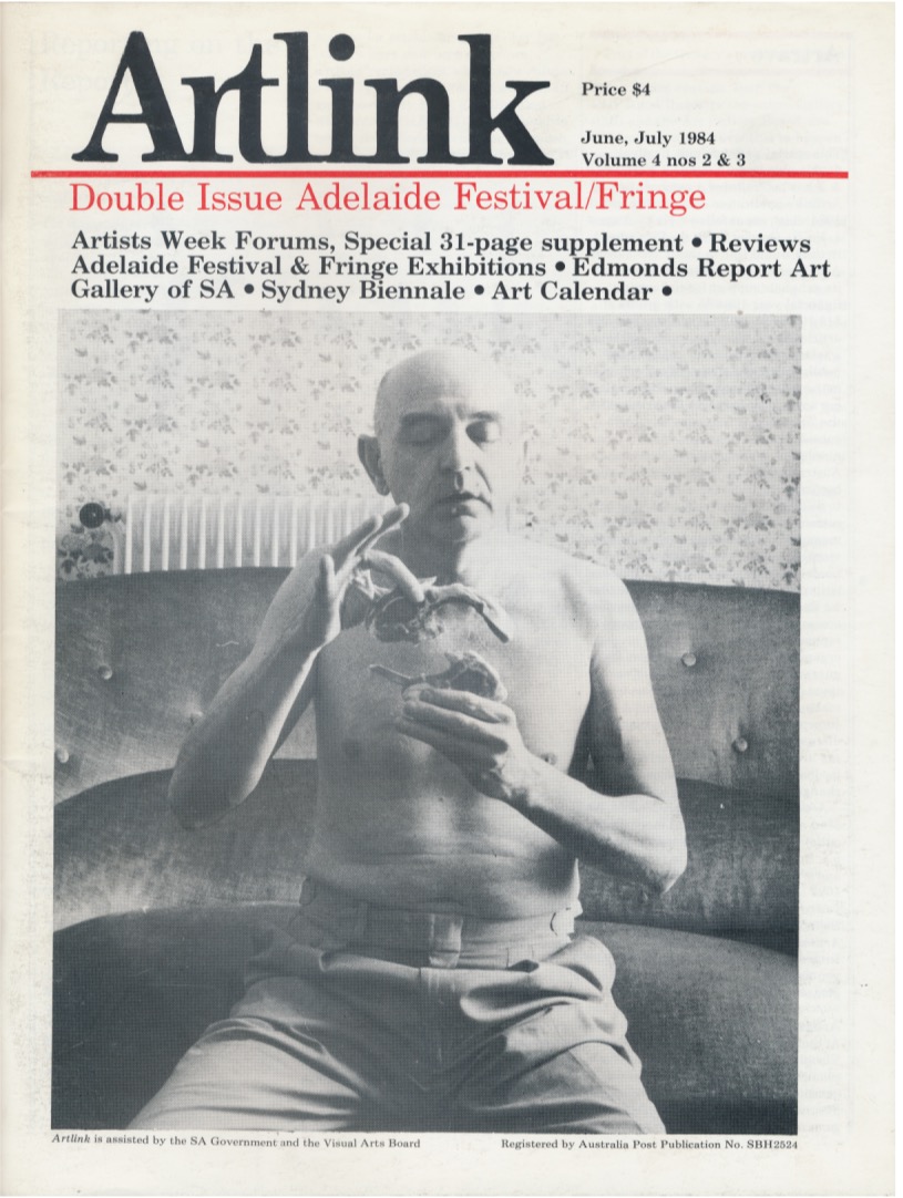The Archive Project: Charles Merewether on Artlink’s history - Artlink